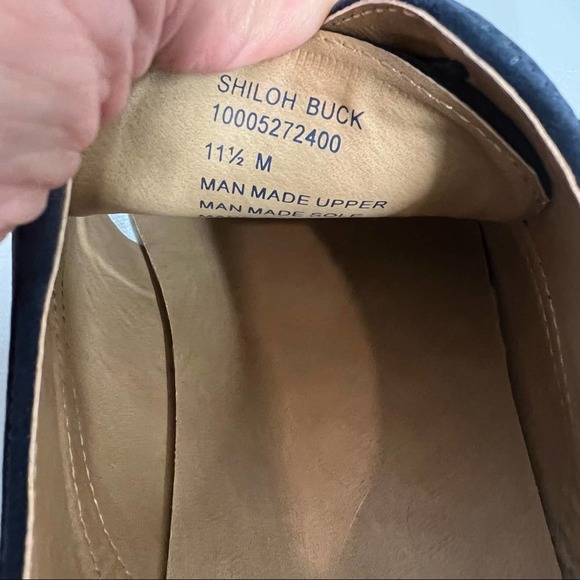 Club Room | Shoes | Club Room Faux Blue Suede Shoes Shiloh Buck Mens ...